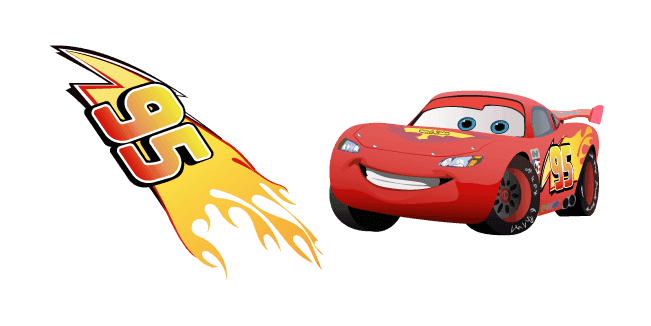 Custom Cursor Pack: Cars Lightning McQueen - Cursor Helper