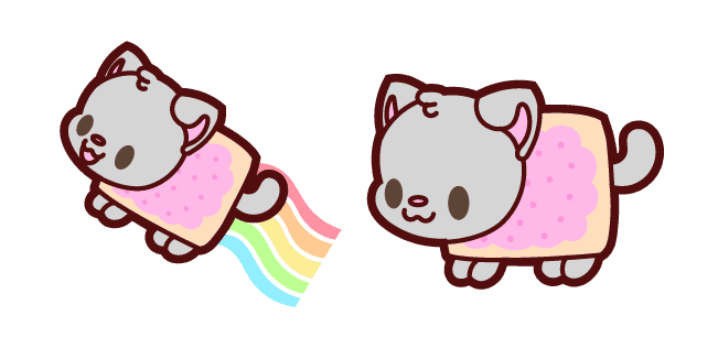 Paquete de cursores personalizados: Cute Nyan Cat - Cursor Helper