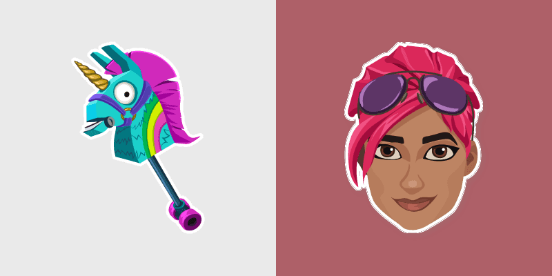 Custom Cursor - Fortnite Brite Bomber Rainbow Smash Pickaxe | Cursor Helper